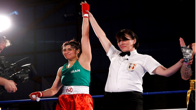 Iran’s trailblazing female boxer dominated her match. Now she fears ...